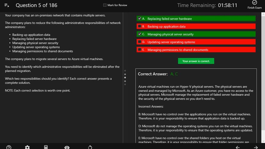 ProfExam Simulator: Test engine for certification exam preparation ...