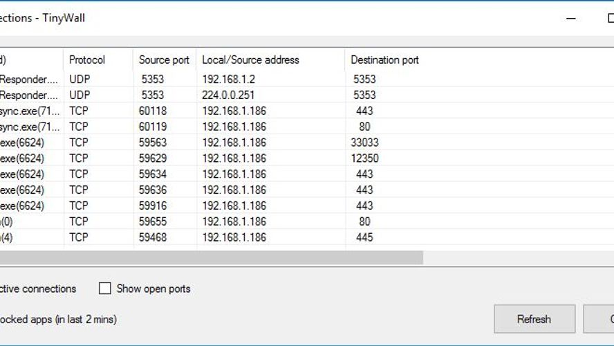 TinyWall: Free software to harden and control | AlternativeTo
