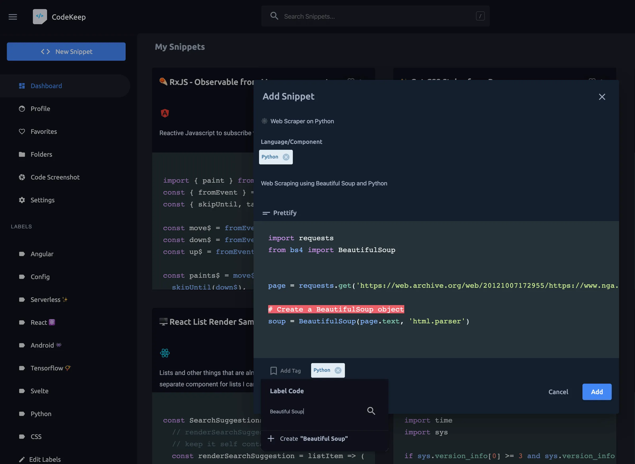 CodeKeep Alternatives: Top 12 Snippets Managers & Similar Apps ...