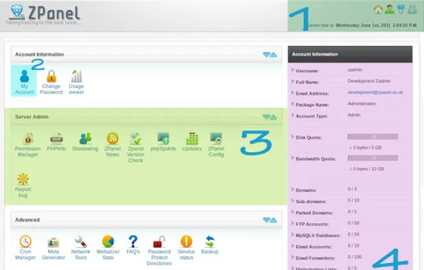ZPanel: Free and complete web hosting control | AlternativeTo