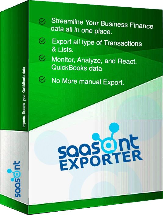 Saasant Exporter: Simple and Easy way to Export QuickBooks Desktop ...