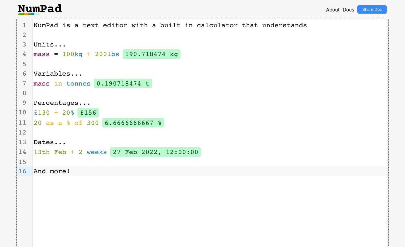 NumPad Alternatives: Top 11 Calculators & Similar Websites | AlternativeTo