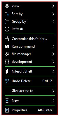 Shell: Powerful and lightweight context menu manager for Windows File Explorer | AlternativeTo