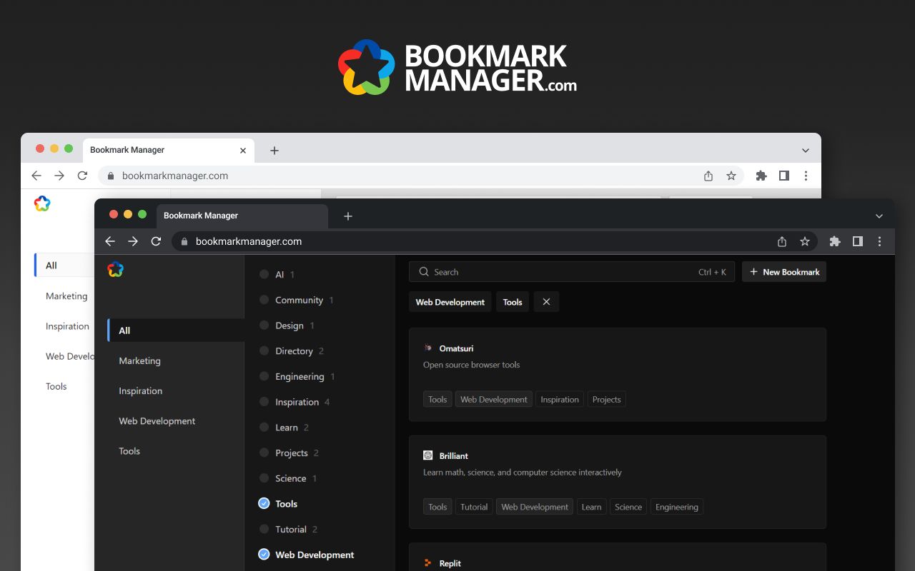 BookmarkManager.com: Personal, Tag-based Bookmark Manager | AlternativeTo