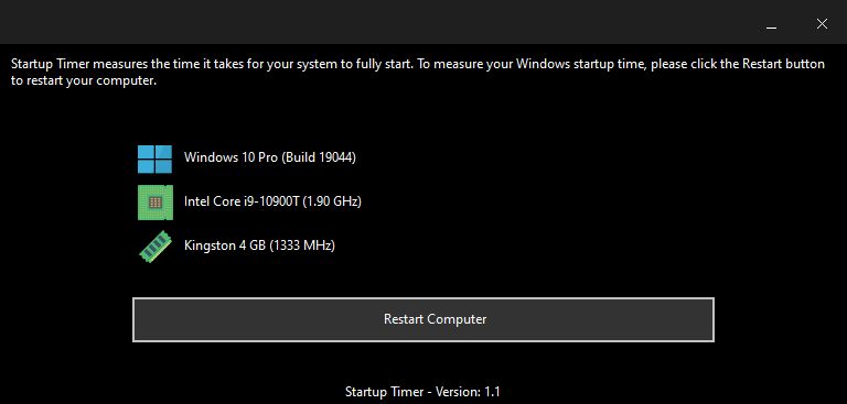 Startup Timer Alternatives and Similar Software | AlternativeTo
