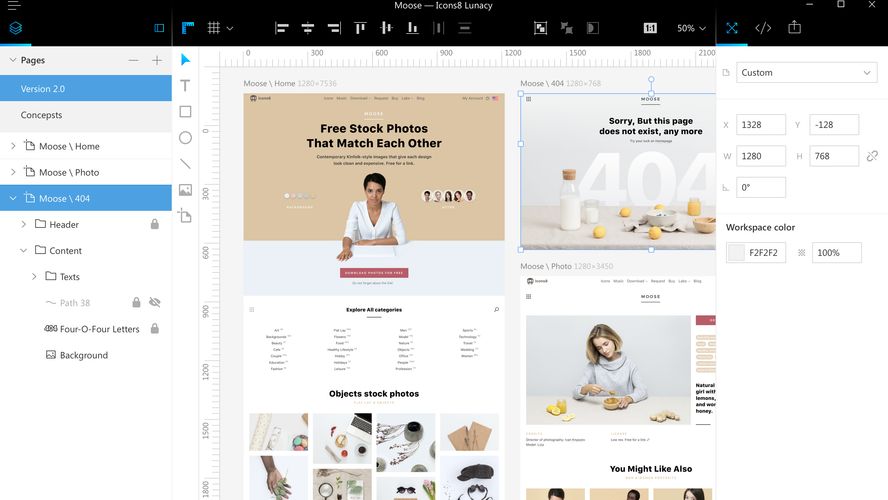 Lunacy: Native Windows app that opens, edits, and stores .sketch files. | AlternativeTo