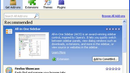 CometBird: Powerful and fast web browser | AlternativeTo