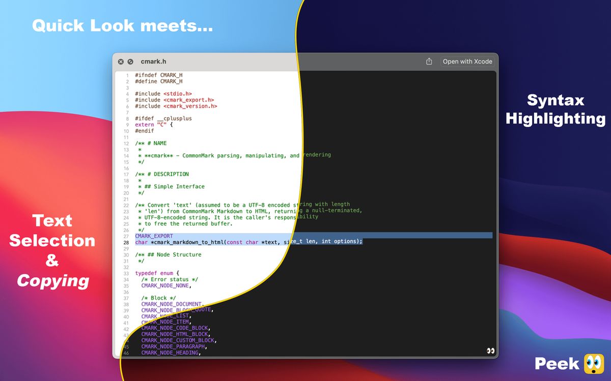 Peek - Quick Look Extension Alternatives and Similar Software ...