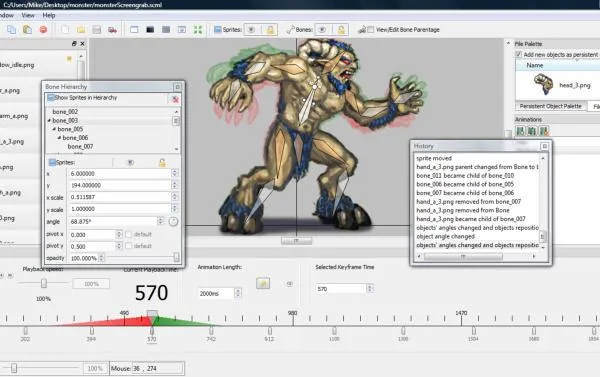 Spriter: : an intuitive 2D animation tool for | AlternativeTo