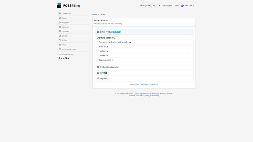 FOSSBilling: Empower your hosting business with FOSSBilling, the free and open-source ...