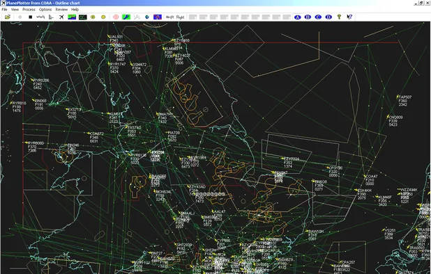 PlanePlotter: Receives and decodes live digital position reports from ...