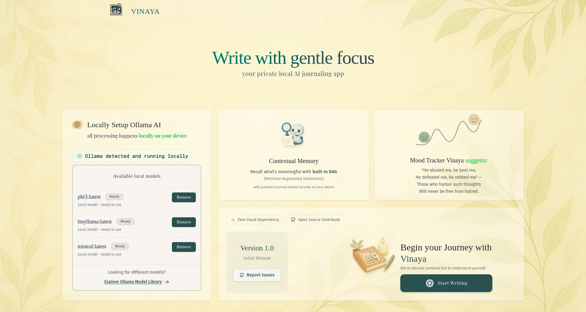 Vinaya Alternatives: Top 12 Journaling & Similar Apps | AlternativeTo