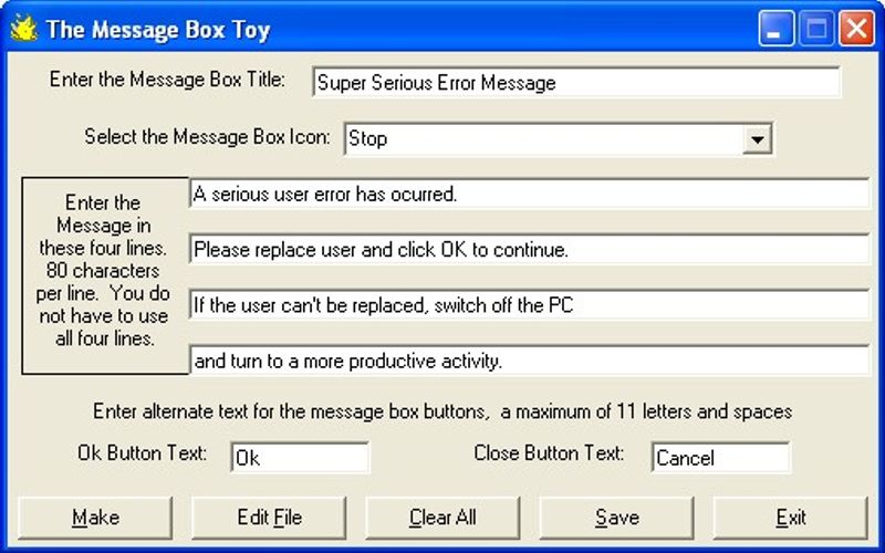 Windows Error Message Generator Alternatives and Similar Software ...