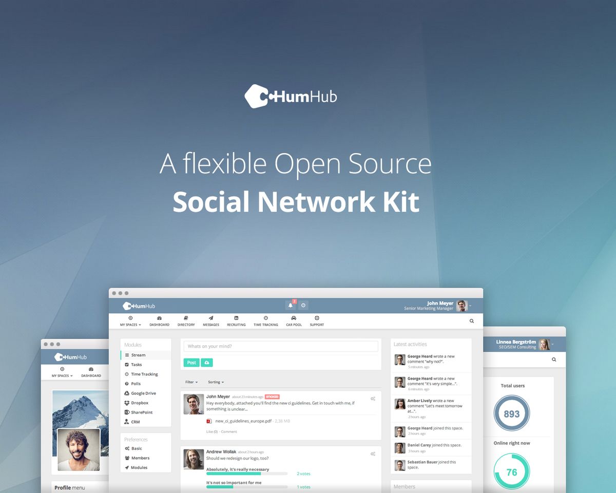 HumHub: App Reviews, Features, Pricing & Download | AlternativeTo