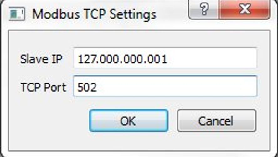 QModMaster: Free Qt-based implementation of a ModBus master application ...