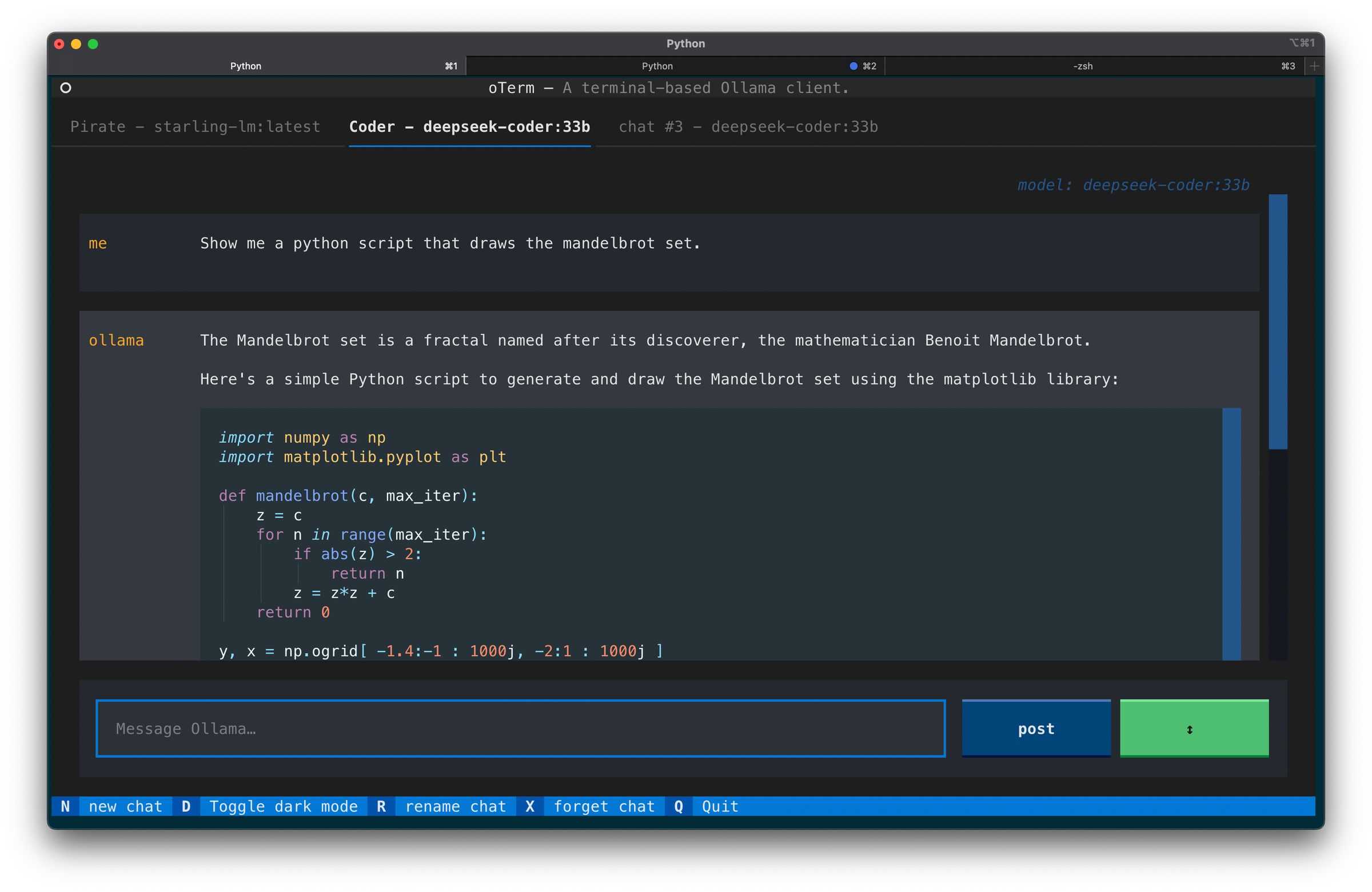 oterm Alternatives: Top 4 Large Language Model (LLM) Tools & Similar Apps | AlternativeTo