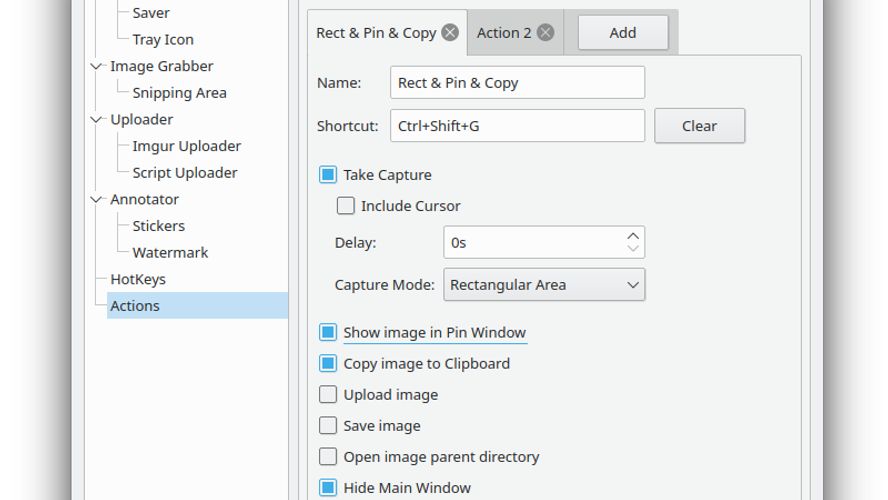 Ksnip: Qt based cross-platform screenshot tool that provides many annotation features ...
