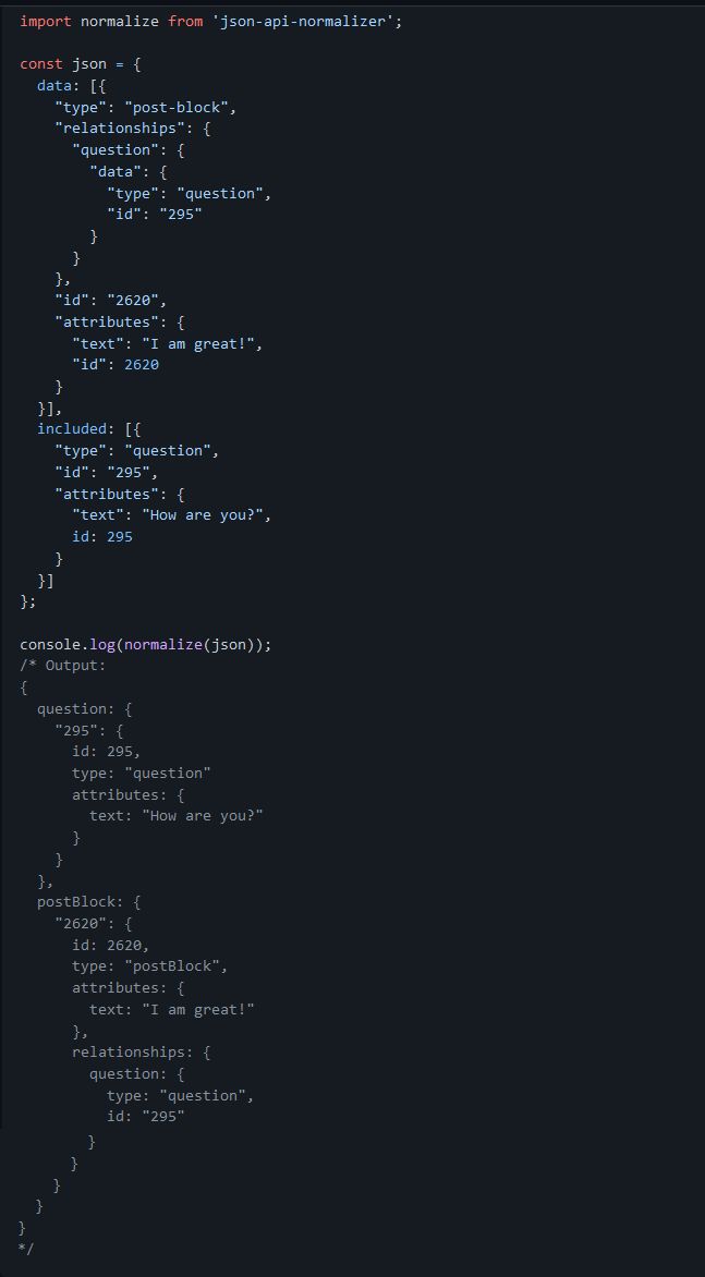 json-api-normalizer Alternatives: Top 3 JSON Normalizers & Similar Apps | AlternativeTo