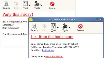 Tomboy: Easy install, cross platform, note taking. Sync notes between ...
