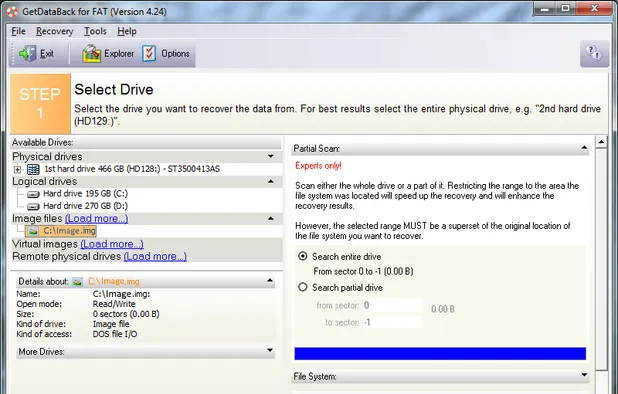 GetDataBack: For FAT or NTFS drive and | AlternativeTo