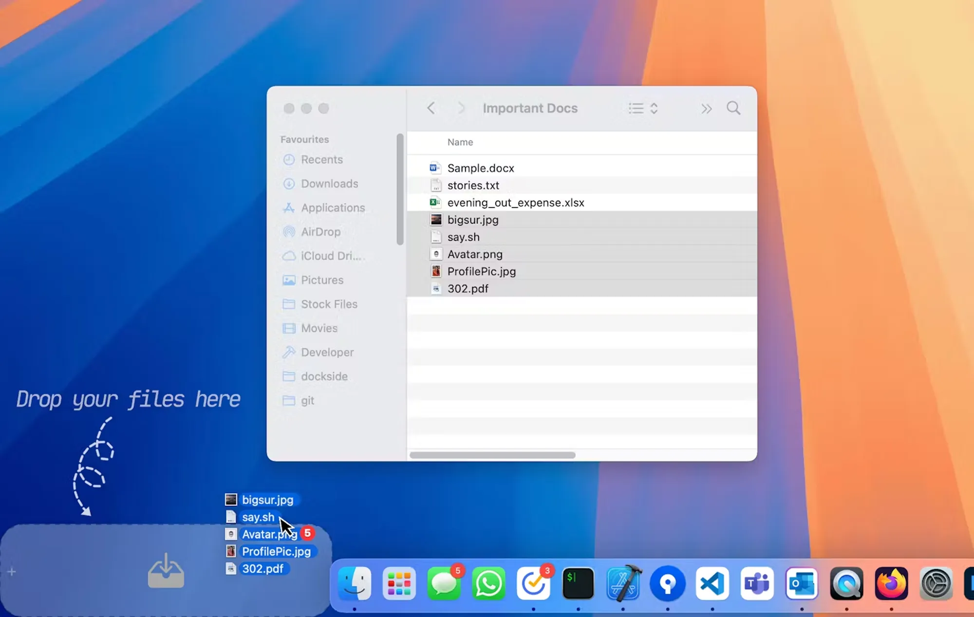 Dockside: Is your friendly file shelf next to the macOS Dock, where you ...