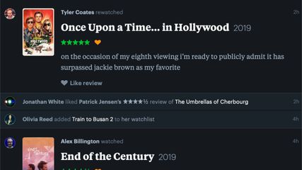 Letterboxd: Lets you keep track of every film | AlternativeTo