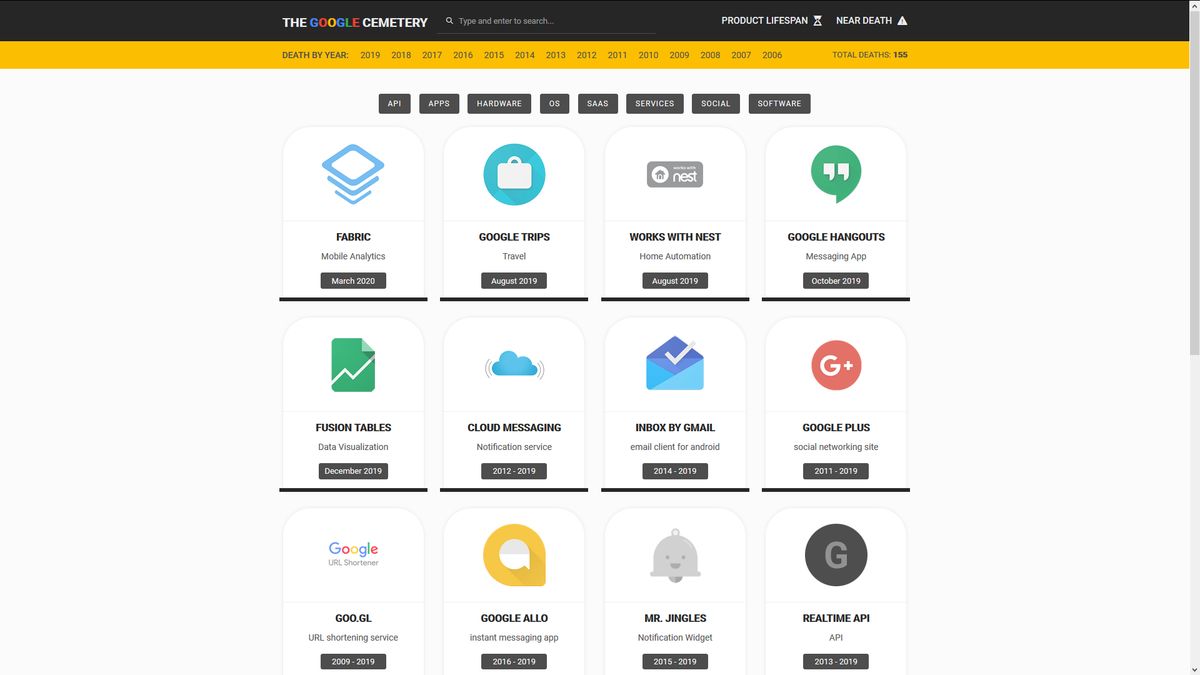 Google Cemetery Alternatives and Similar Sites & Apps | AlternativeTo