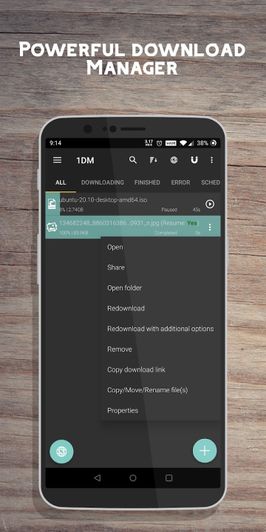 1DM: A browser with fastest and most advanced download manager (with ...