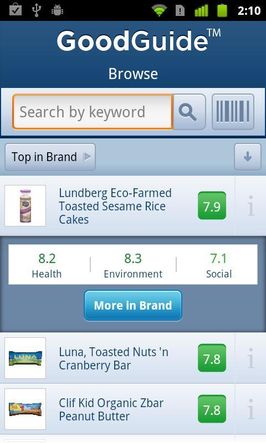 Goodguide: GoodGuide provides the world's largest and | AlternativeTo