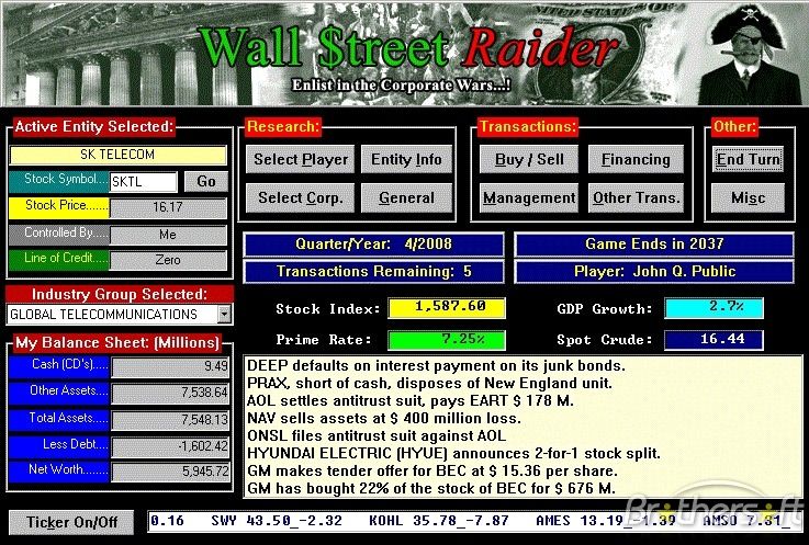 Wall Street Raider Alternatives: Top 10 Simulation Games and similar ...