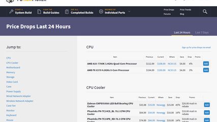PCPartPicker: Pick Parts. Build Your PC. Compare And Share | AlternativeTo