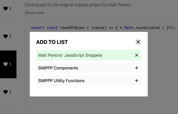 Snippp: UNINTERRUPTED CREATIVITY FOR CREATIVE CODERS – YOUR SNIPPET ORGANIZER | AlternativeTo