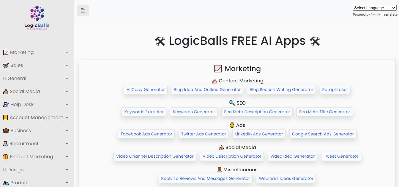 LogicBalls Alternatives: Top 10 AI Writing Tools & Similar Apps | AlternativeTo