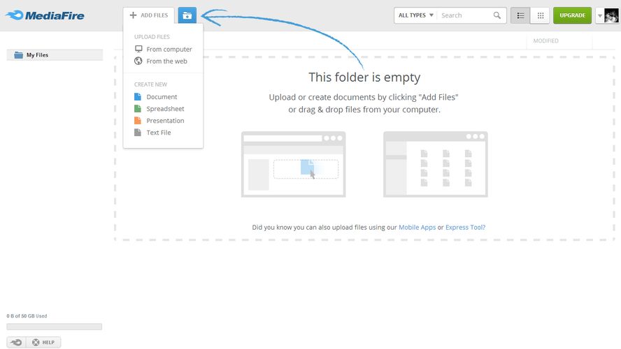 MediaFire: The simple solution for uploading | AlternativeTo