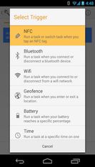 Trigger: Allows you to program your device to do the actions you do ...