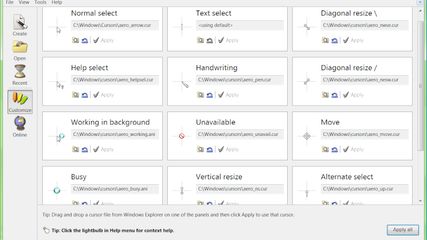 RealWorld Cursor Editor: Create cursors for Windows, convert images to ...