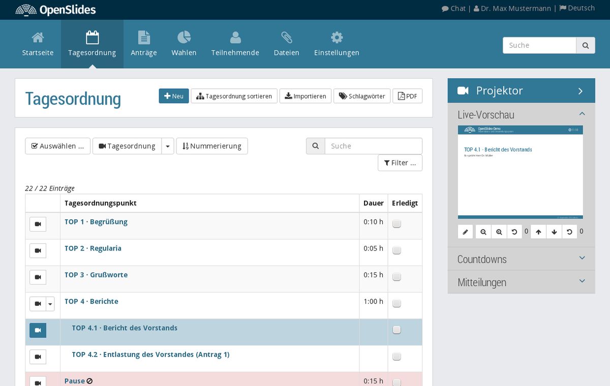 OpenSlides: App Reviews, Features, Pricing & Download | AlternativeTo