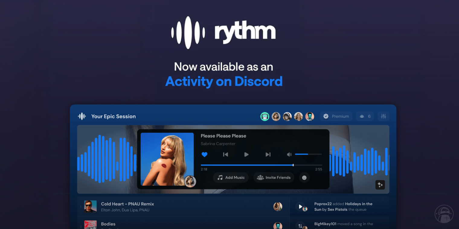 Rythm returns: popular Discord music bot relaunches as activity app ...