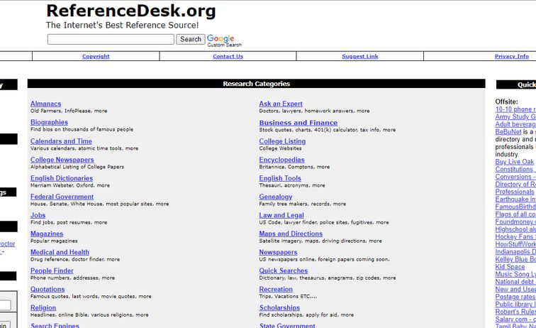 RefDesk Alternatives and Similar Sites & Apps | AlternativeTo