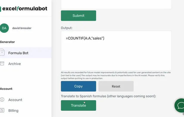 Excel Formula Bot: Transform your text instructions into Excel & Google ...