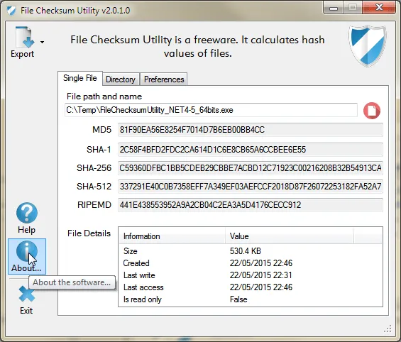 File Checksum Utility Alternatives and Similar Software | AlternativeTo