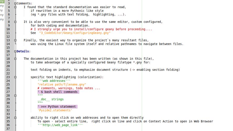 Geany: Powerful, stable and lightweight programmer's text editor that ...
