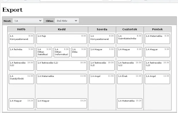 Aurora Timetable: Cross-platform timetable editor and generator for ...