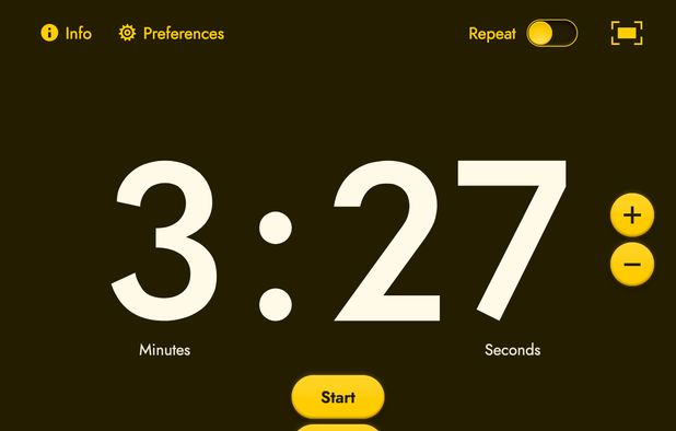 Big Timer: Fullscreen countdown timer for workshops, presentations and ...