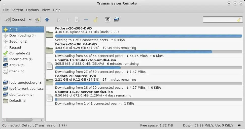 transmission-remote-gtk Alternatives and Similar Software | AlternativeTo