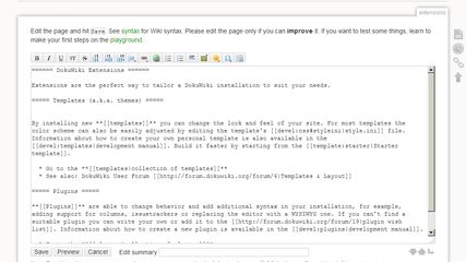 DokuWiki: Standards compliant, simple to use | AlternativeTo