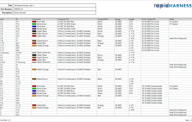 RapidHarness: A CAD solution built for designing production-ready wire ...