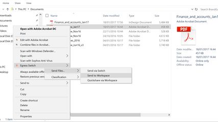 Egress Switch Secure Workspace: Switch Secure Workspace enables users ...