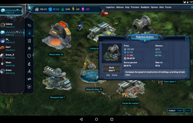 Xcraft: Real-time space strategy game of base building and expansion ...
