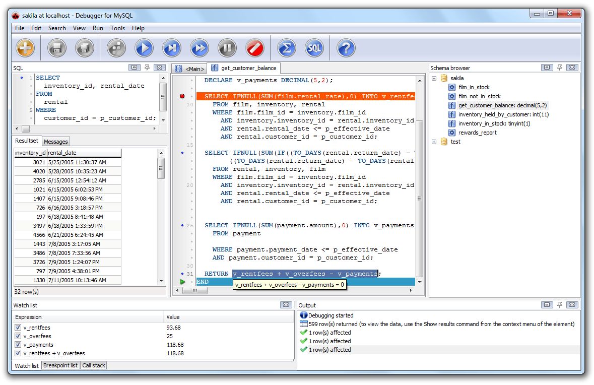 Debugger for MySQL Alternatives and Similar Software | AlternativeTo